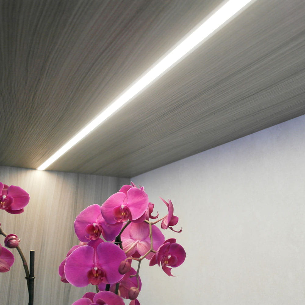Profil aluminiowy LED GROOVE10 - RAL - 1mb - Profile LED - wpustowe ...