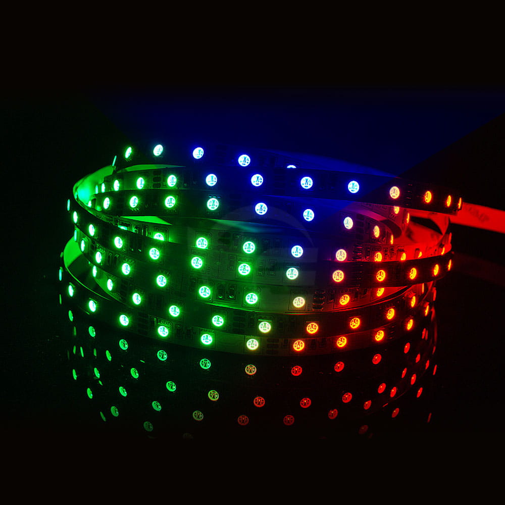 Taśma LED RGB 300 SMD 5050 12V 14.4W - ELED